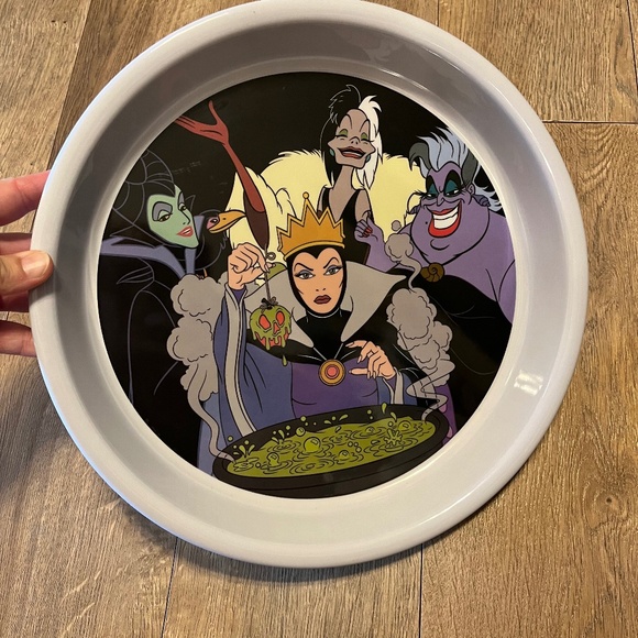 Disney | Dining | Disney Villains Plate Platter Brand New Never Used ...